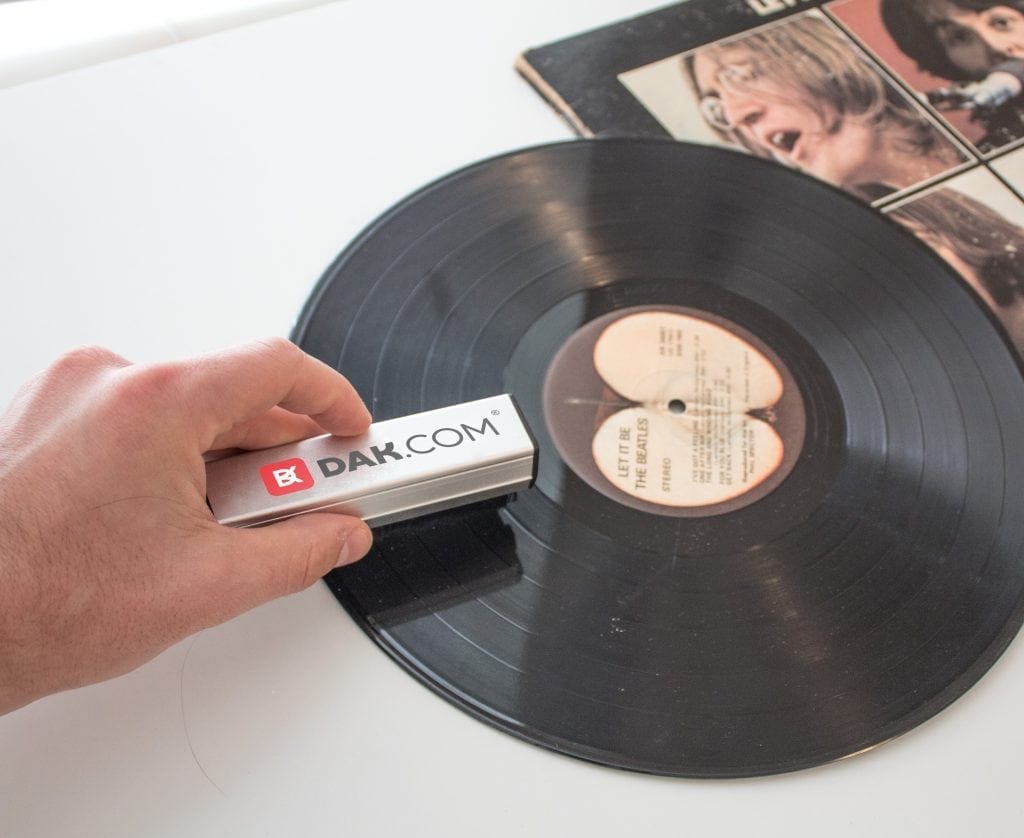 Vinyl Record Grooves Magnified 1,000x - DAK Industries